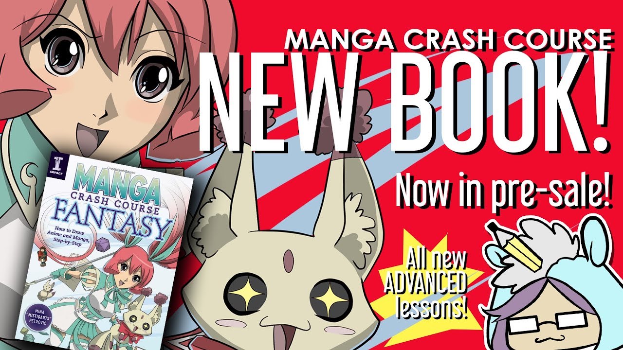 MY NEW BOOK ! Manga Crash Course FANTASY - YouTube
