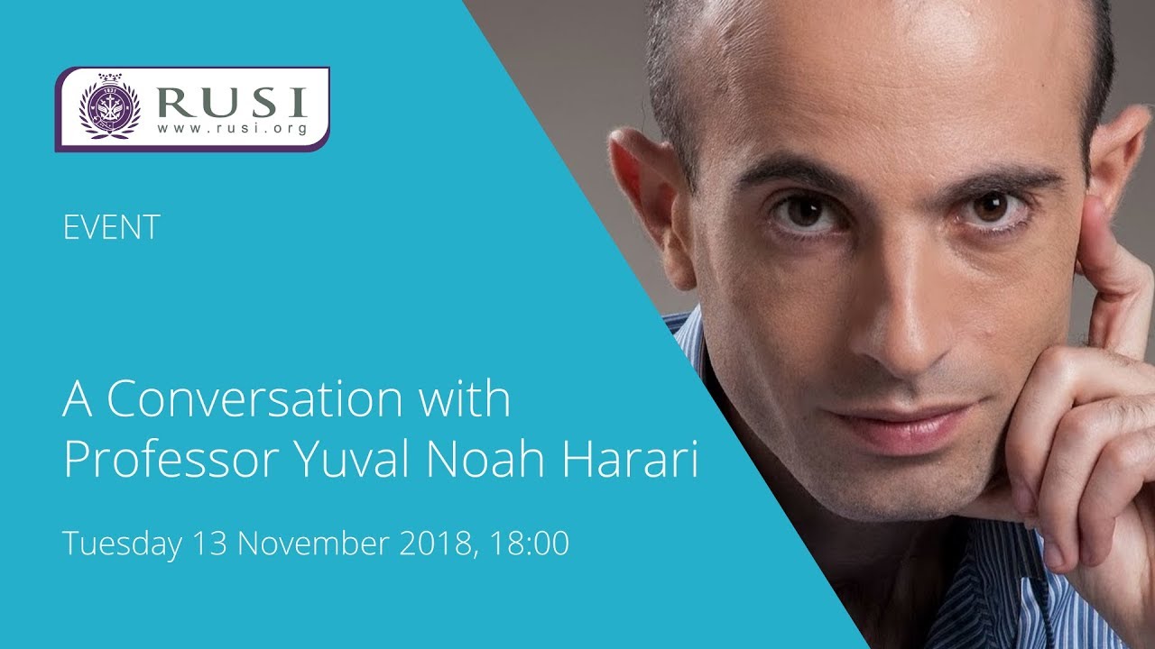 A Conversation with Professor Yuval Noah Harari - YouTube