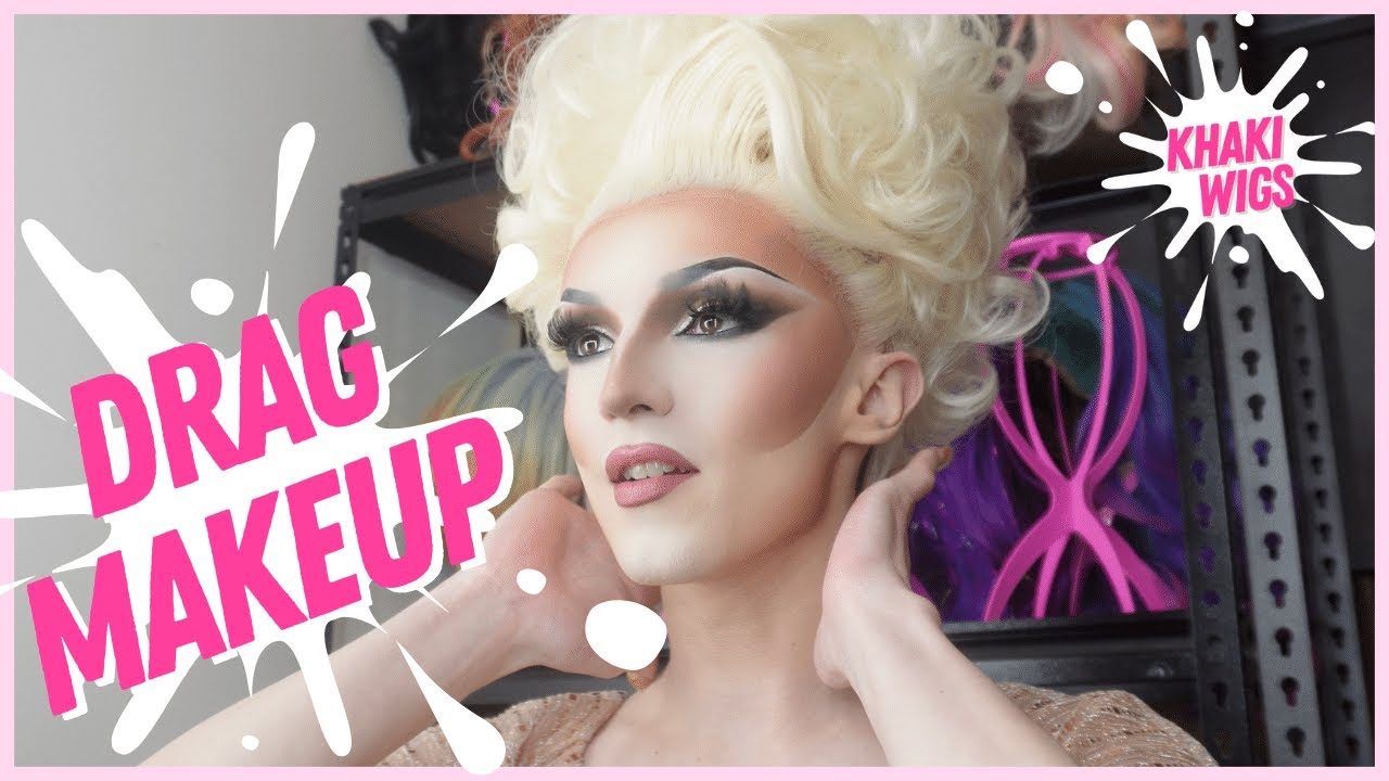 Beginner-friendly Drag Makeup Tutorial! | Brooke Khaki - YouTube