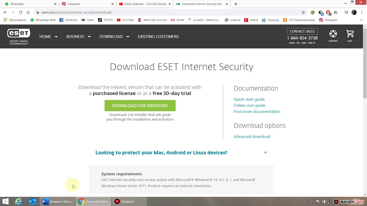 Eset Nod İnternet Security activator - YouTube
