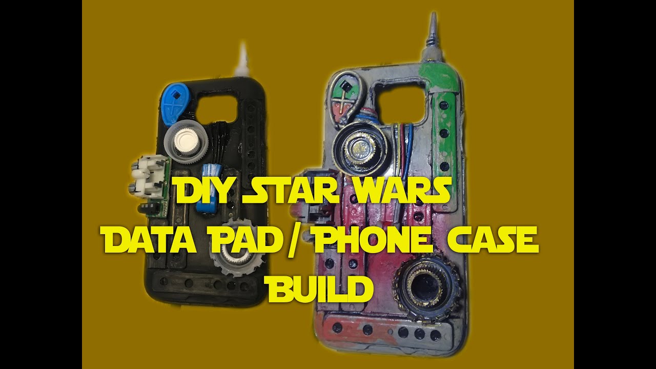 1st ever DIY Star Wars Phone Case, Data Pad, Inside the Booth, Star ...