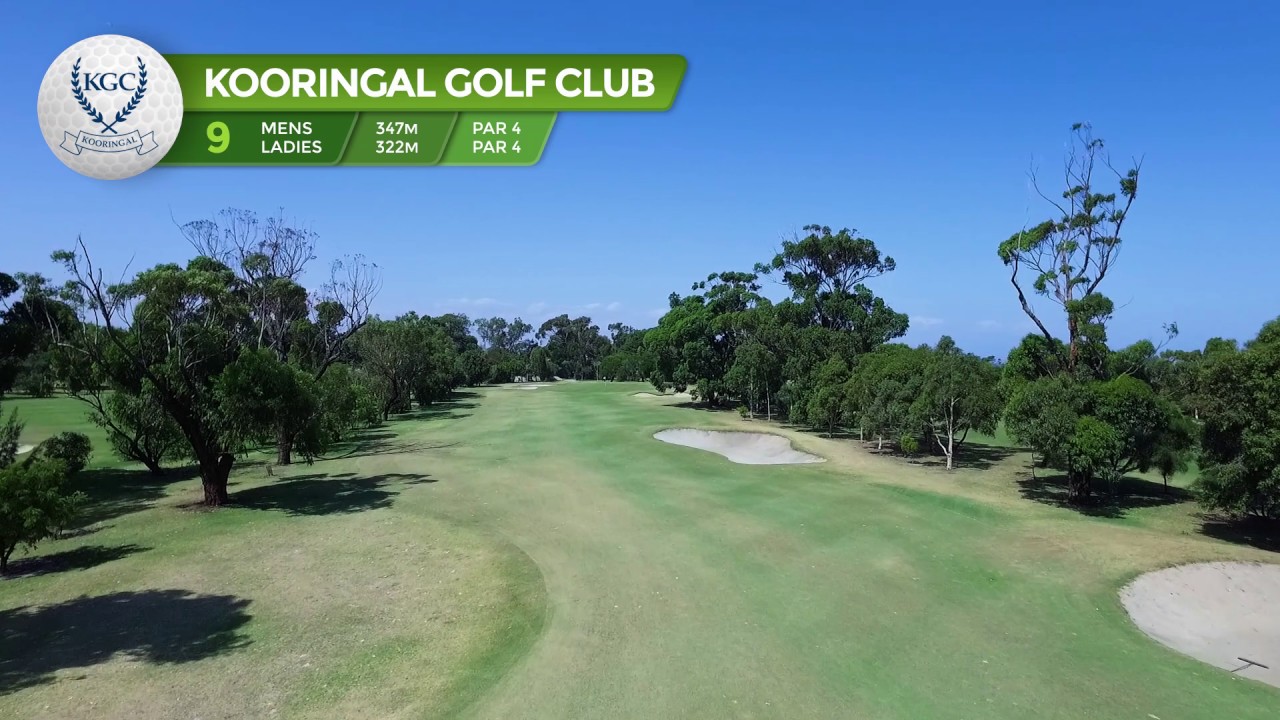 Hole 9 - Kooringal Golf Club - YouTube