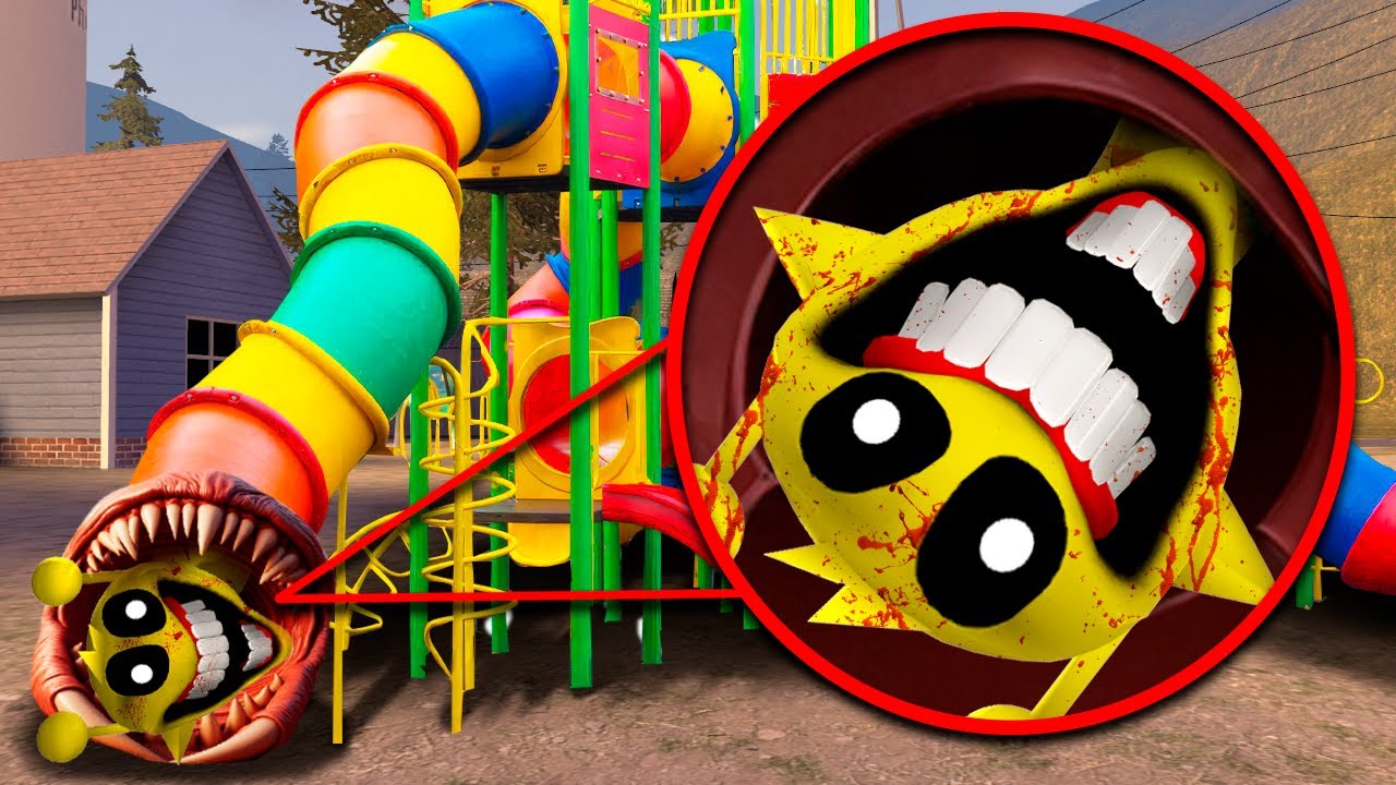 SLIDE EATER EATS SPRUNKI... (Garry's Mod Sandbox) - YouTube