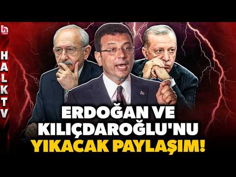KIYAMETİ KOPARTACAK PAYLAŞIM! Erdoğan ve Kılıçdaroğlu uykusuz kalacak! İmamoğlu'ndan bomba sözler!