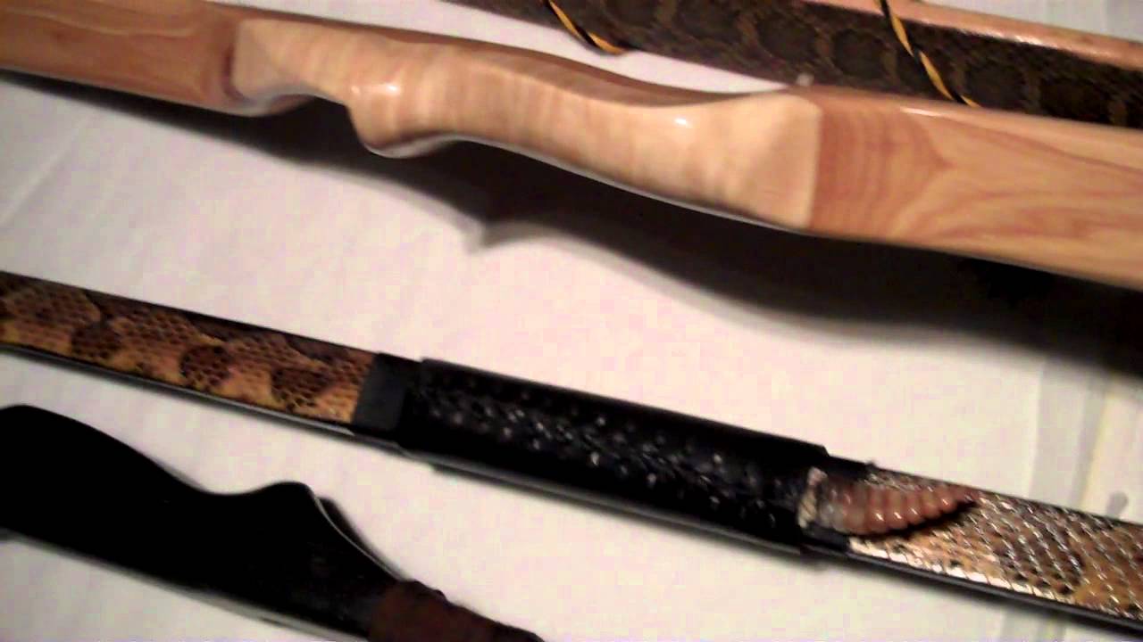 Custom Traditional Archery Longbows - YouTube