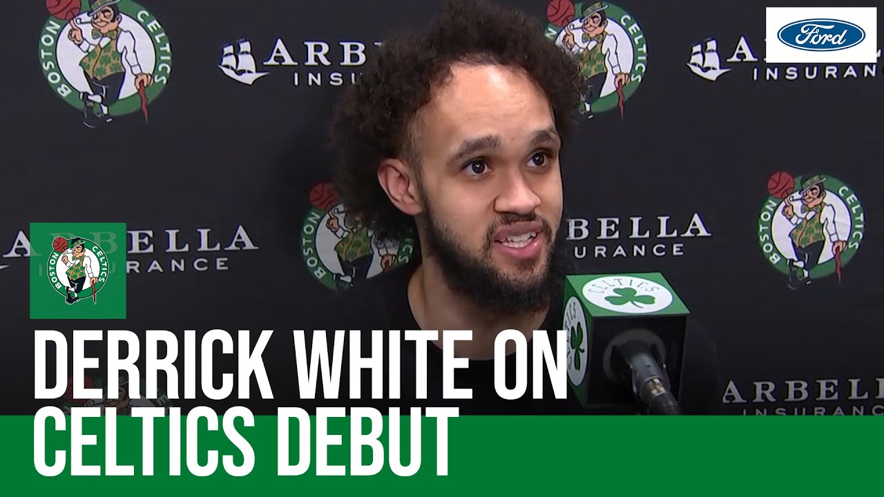 POSTGAME PRESS CONFERENCE: Derrick White on Celtics debut, his dad ...