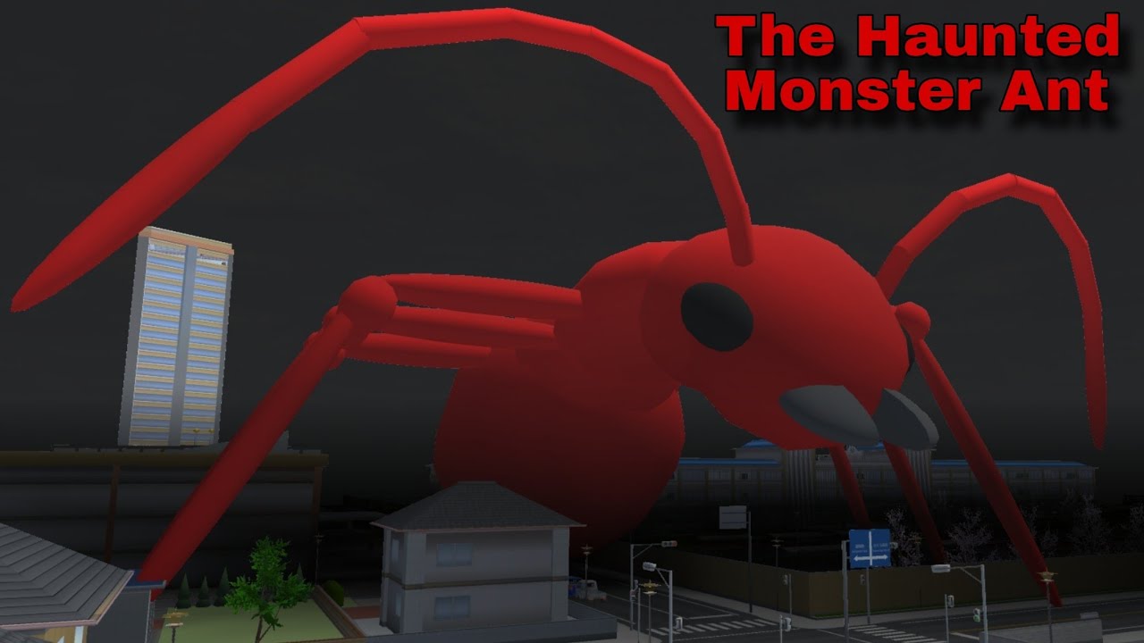 The Haunted Ant || Sakura horror drama || Sakura School SIMULATOR - YouTube