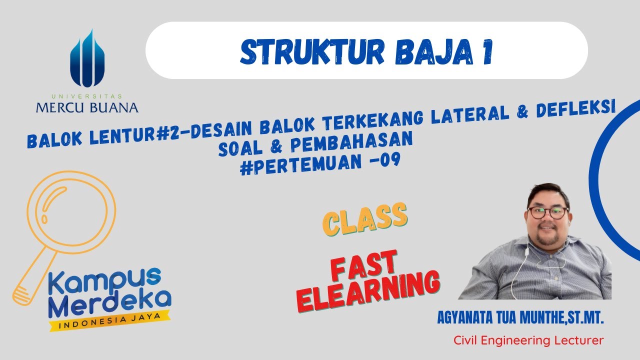 Struktur Baja 1 : " Balok Lentur#2- Desain Balok Terkekang Lateral ...