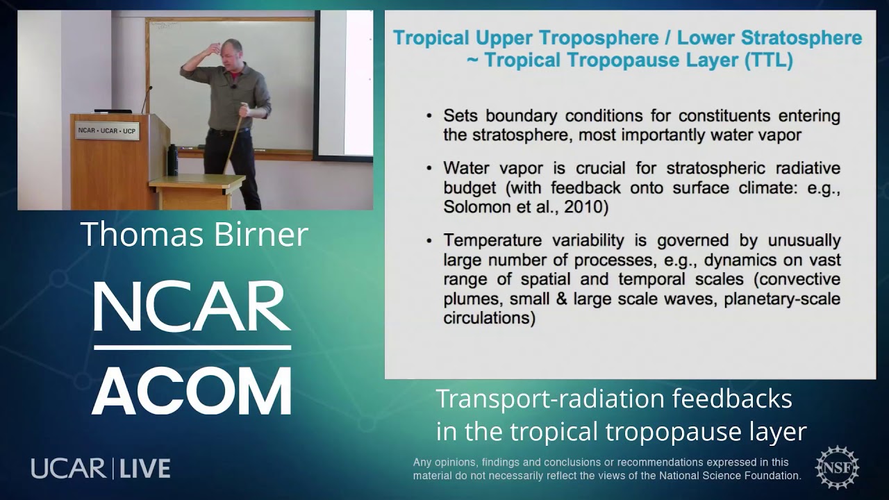 Thomas Birner: Transport-radiation feedbacks in the tropical tropopause ...