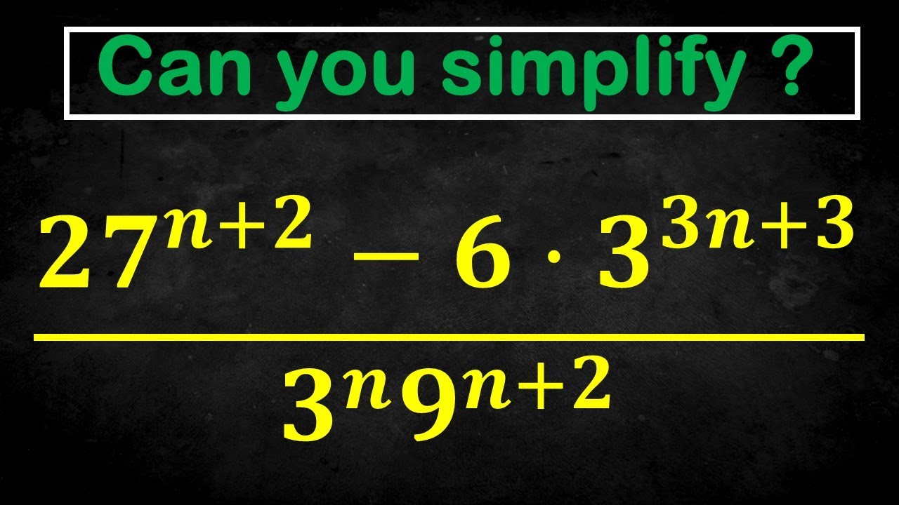 Can You Try This Amazing Exponential Expression ? | Only few can ...