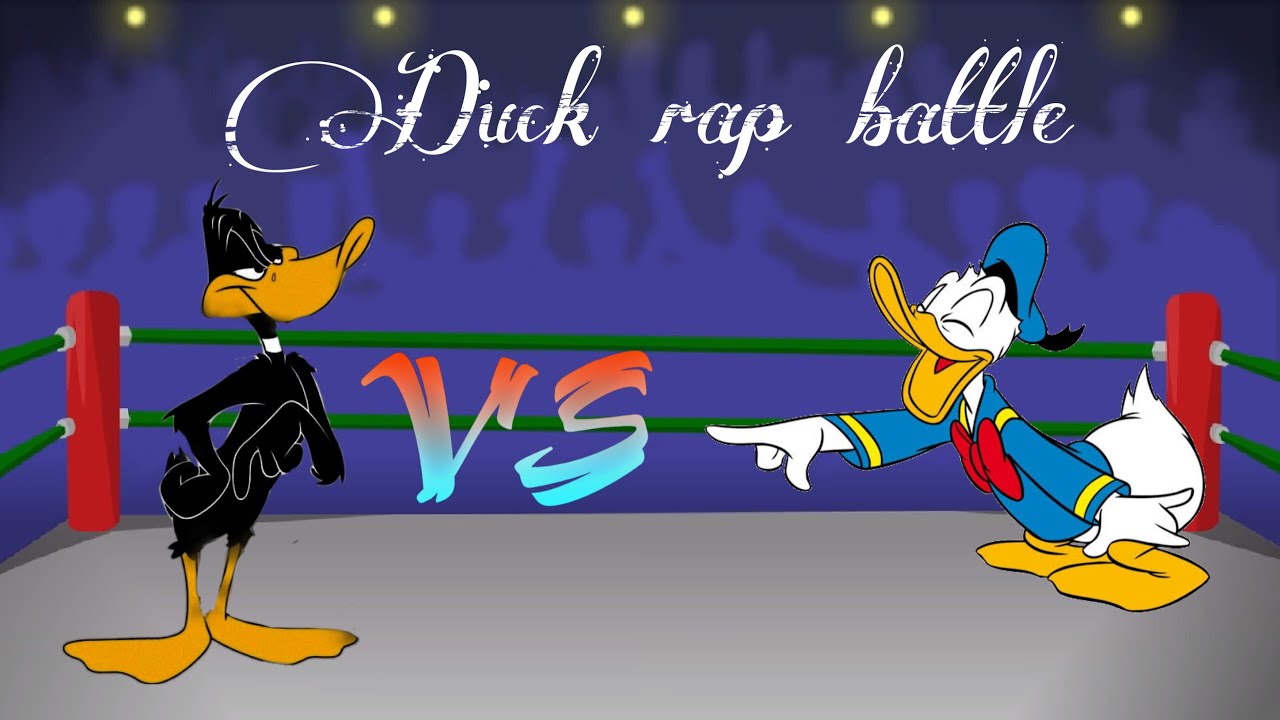 Daffy vs Donald rap battle! - YouTube
