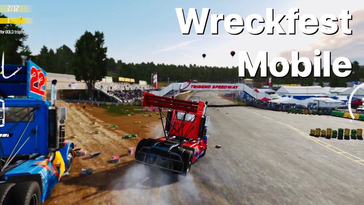 Big Rig Truck in Wreckfest Mobile | Gameplay - YouTube