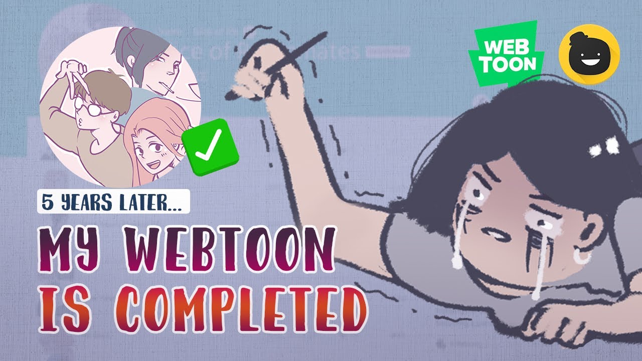 5 years of being a webtoon artist - YouTube