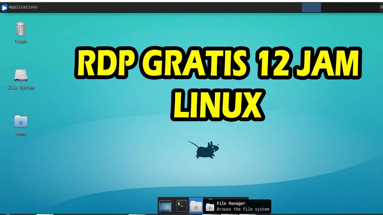 RDP GRATIS 12 JAM LINUX FREE RDP - YouTube