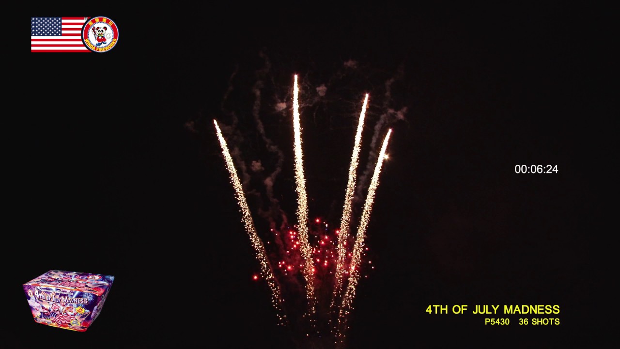 4TH OF JULY MADNESS updated version by Winda Fireworks NEW FOR 2018 ...