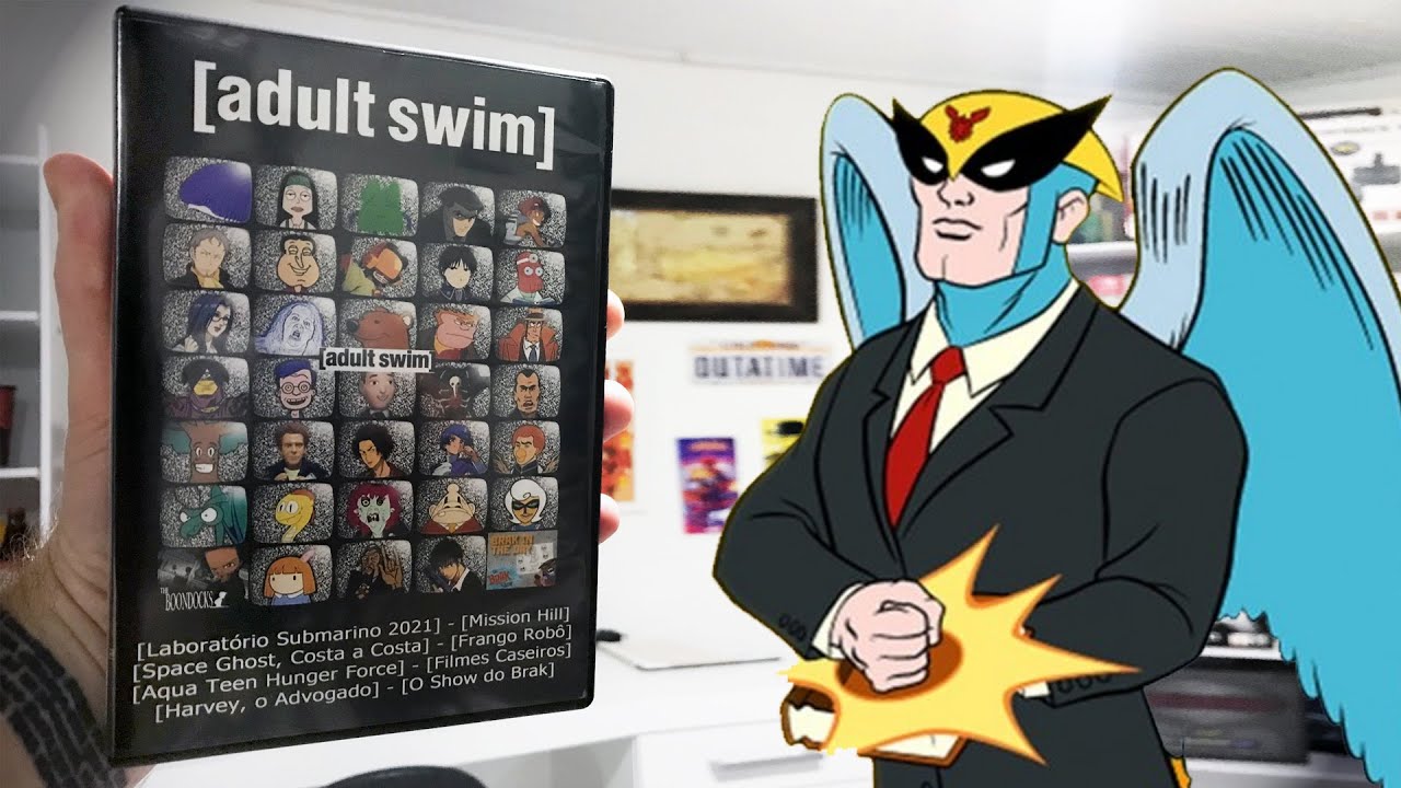 Sim, ele existe! Conheça o DVD do [adult swim] - YouTube