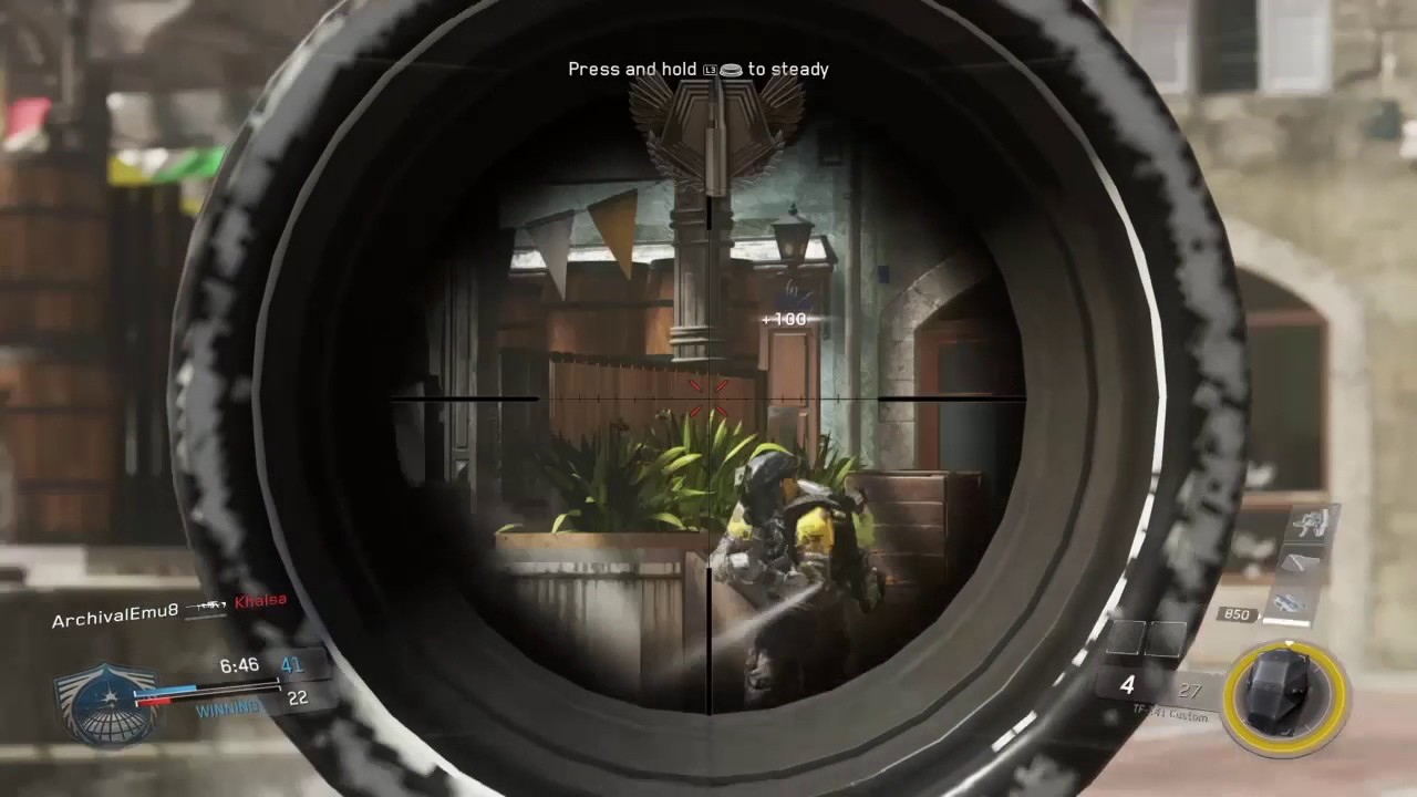 Mlg Call Of Duty Infinite Warfare quick scoping compilation - YouTube