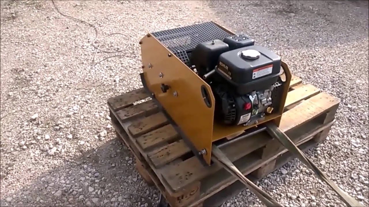 VERRICELLO WINCH VERRICELLO FORESTALE PORTATILE - YouTube