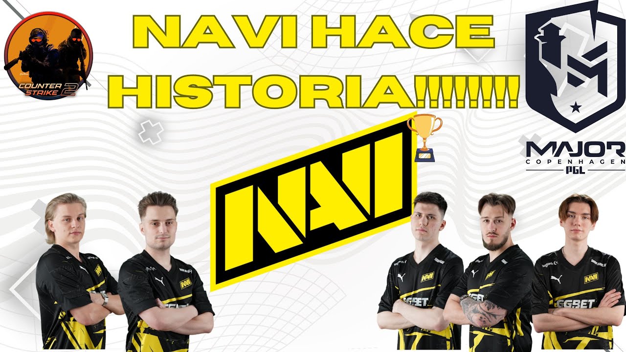 NAVI PRIMER CAMPEÓN DE MAJOR de CS2!!! - MAJOR COPENHAGEN 2024 (CS2 ...