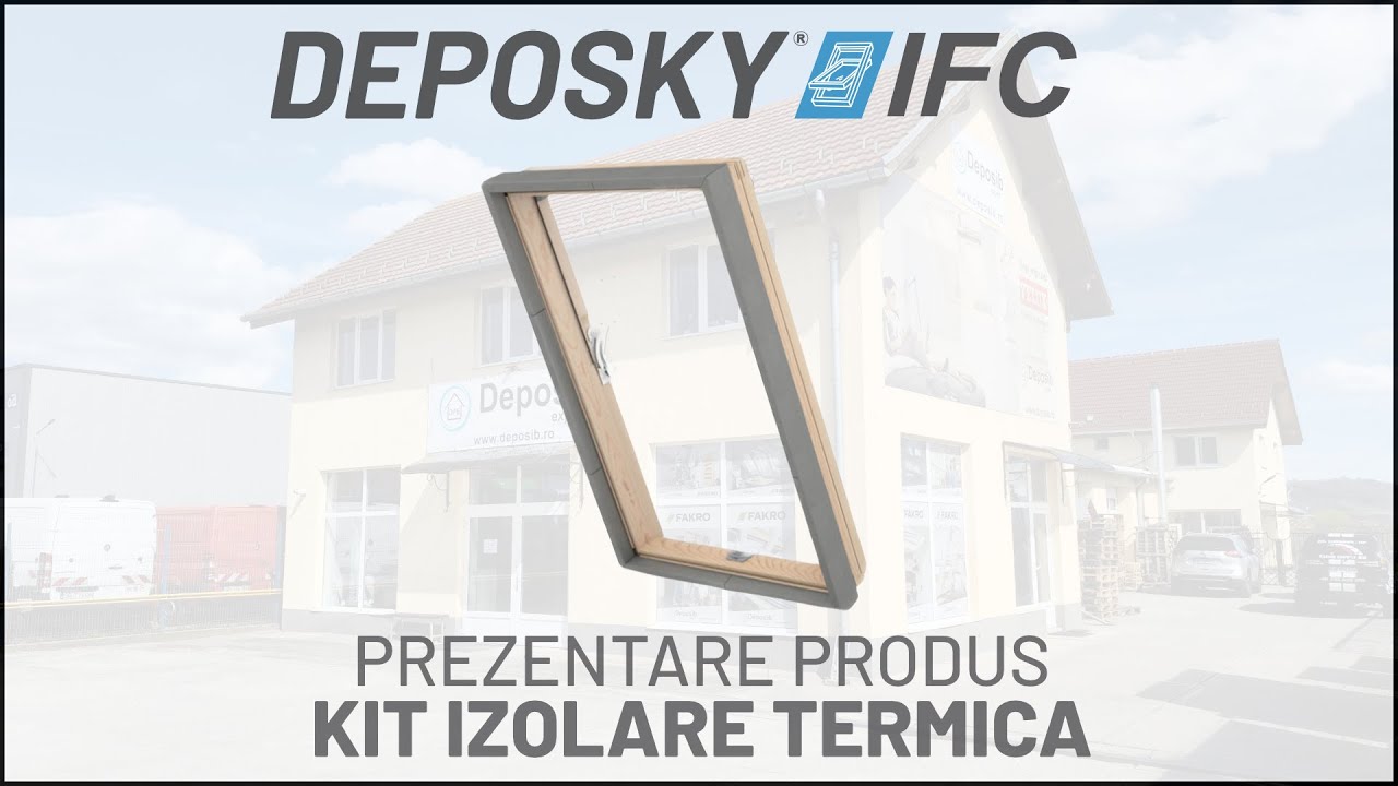 DepoSKY IFC - kit de izolare termica pentru ferestre de mansarda ...