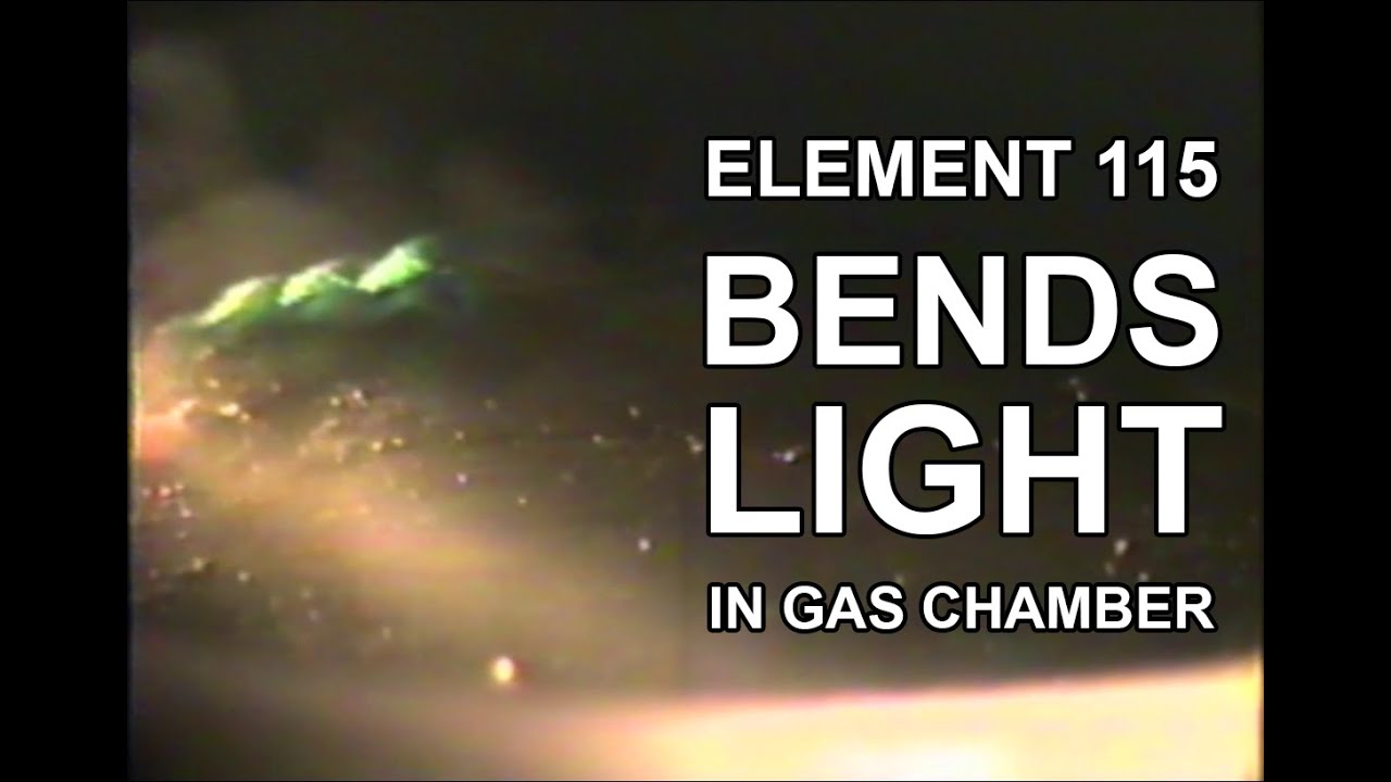 Element 115 bends light in gas chamber test | Bob Lazar - YouTube