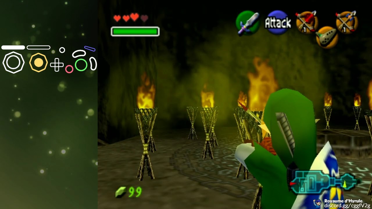 Zelda OoT Shadow Fire Arrow strat + methods for Ground Jump (w/ input ...