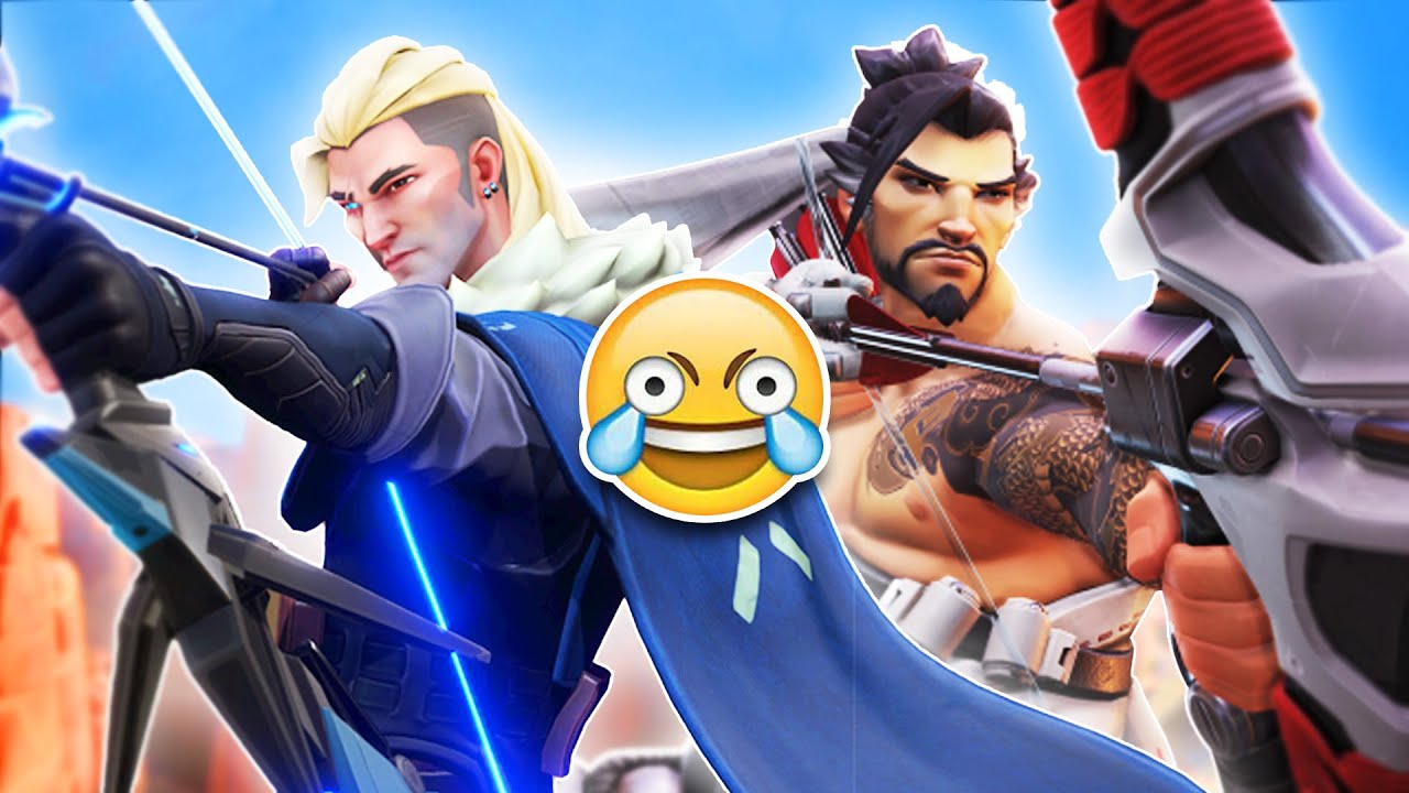 they forced me to learn Hanzo... (Sova main btw) - YouTube