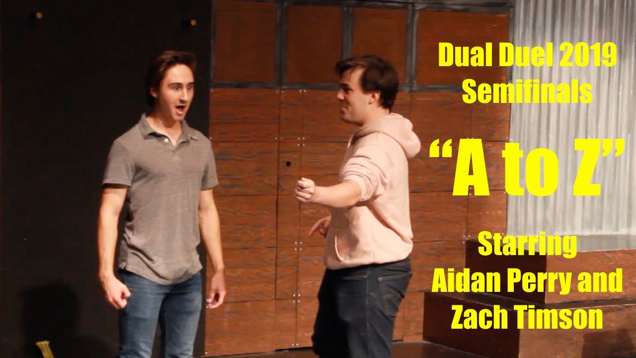 Aidan Perry and Zach Timson: "A to Z" Dual Duel 2019 Semifinals - YouTube