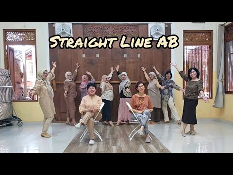 Straight Line AB Line Dance (Debbie Marschall) by Line Dance Ceria ...