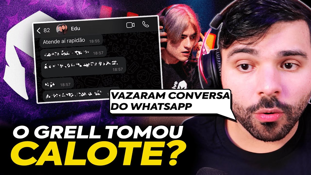🚨 A VIVO KEYD NÃO PAGOU o SALÁRIO do GRELL? ELE VAZOU TODA a CONVERSA ...