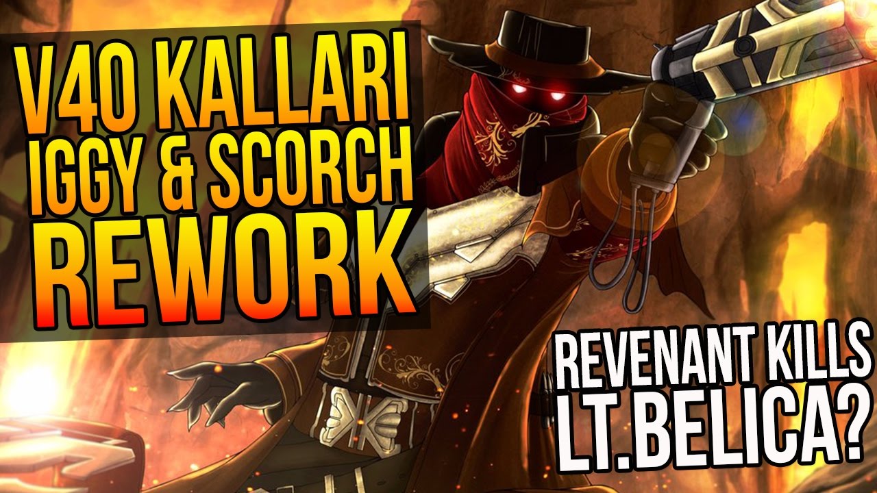 PARAGON KALLARI AND IGGY & SCORCH REWORK "V40 KALLARI BUFF, OLD ULT VS ...