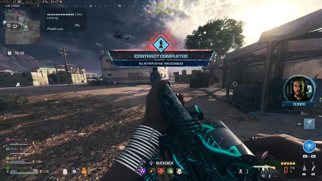 Call of Duty Zombies Aether Contract - YouTube