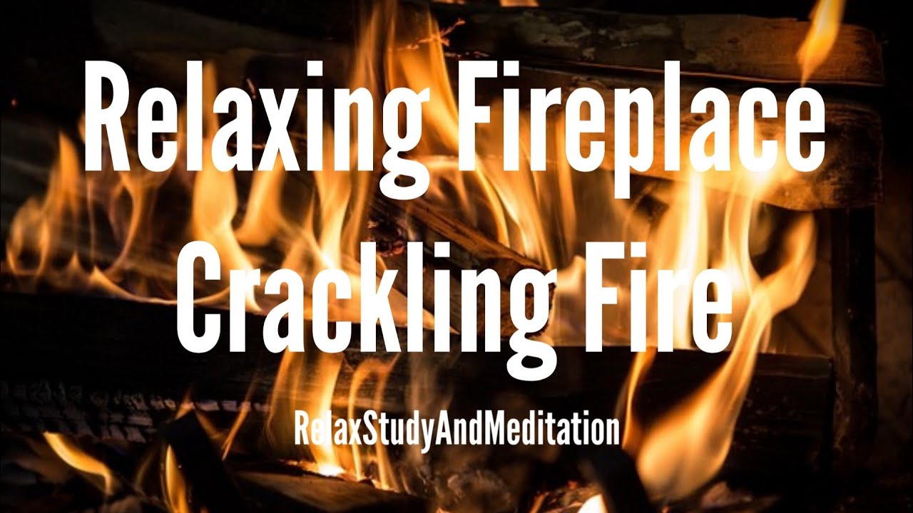Relaxing Fire Place with Crackling Fire Sounds for Stress Relief - YouTube