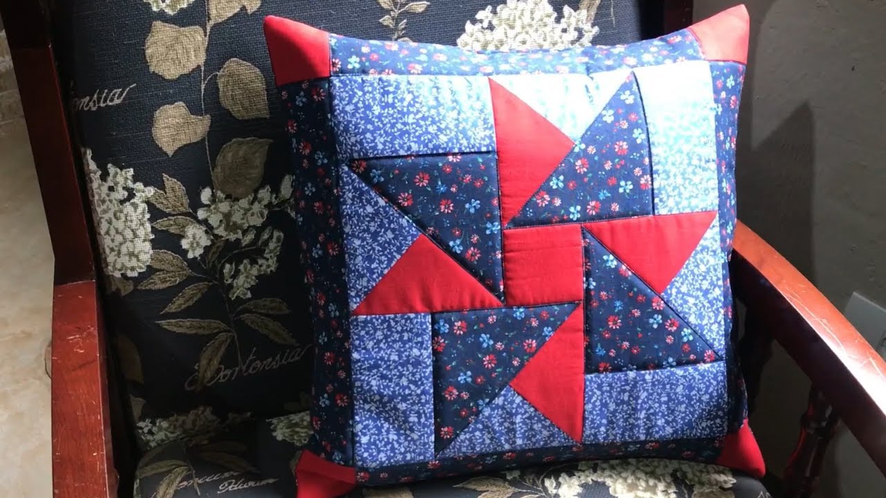 Ideia Incrível de PATCHWORK para Sobras de Tecidos | Projeto de Patchwork - YouTube