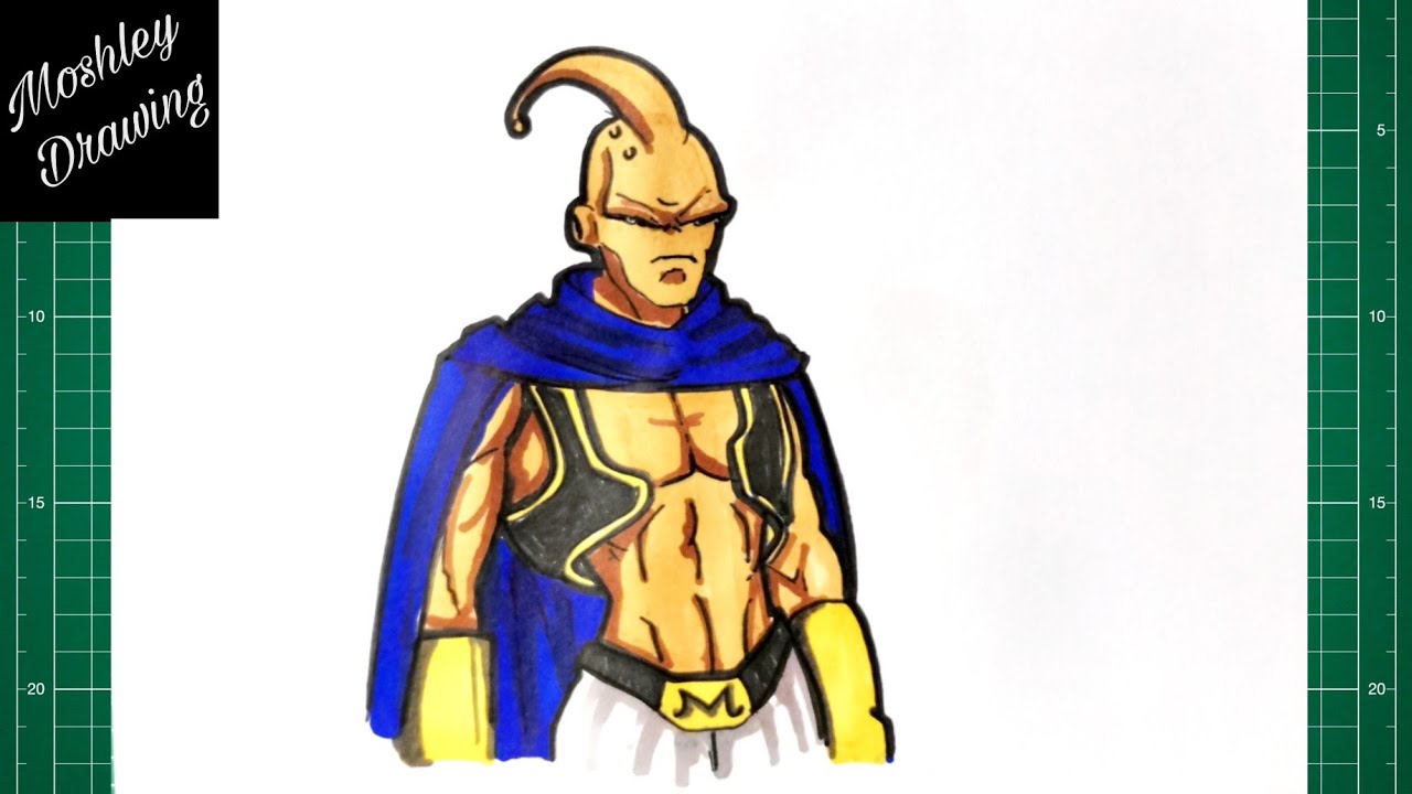 How to Draw Evil Buu - Dragon Ball - YouTube