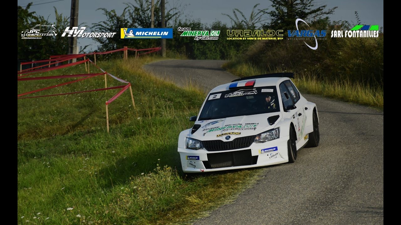 RALLYE DU CHASSELAS 2021 / JEREMY PUECH & VALENTIN AUGÉ / SKODA FABIA ...