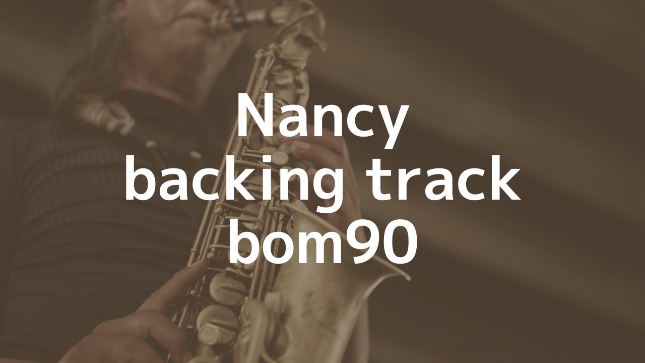 Nancy/backing track/bom90 - YouTube
