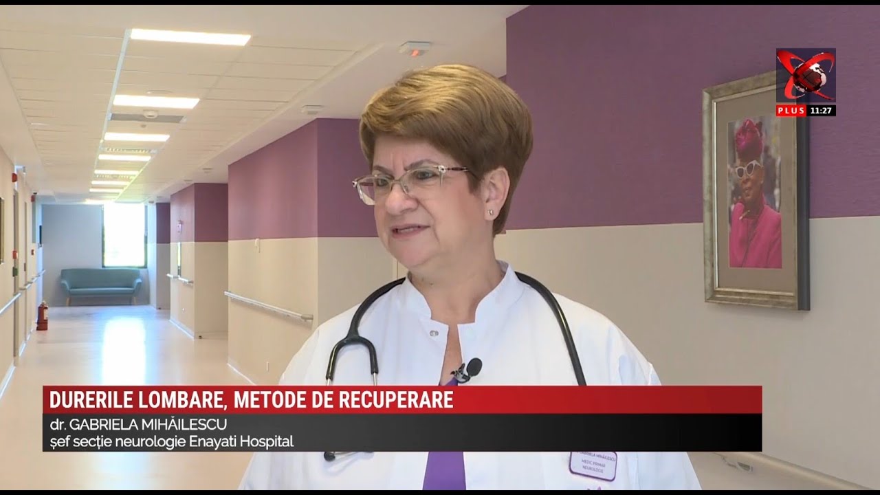 Recuperarea medicală în cazul durerilor lombare, Dr. Gabriela ...
