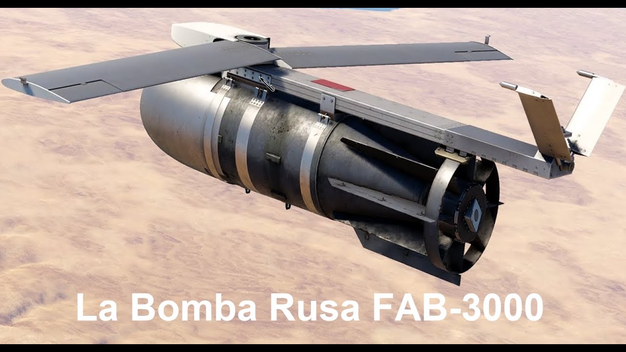 Bomba Rusa FAB-3000 - YouTube