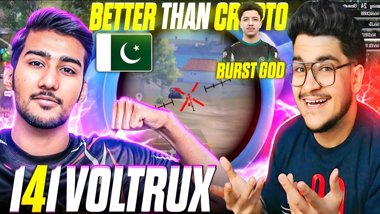 This Top 🇵🇰 Esports Player *141 Voltrux* is Better Than Crypto? Voltrux ...