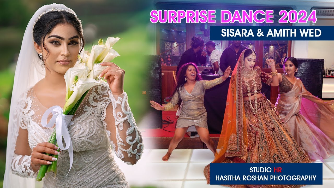 SISARA AND AMITH | SURPRISE DANCE | 2024 | STUDIO HR | ALUTHGAMA - YouTube