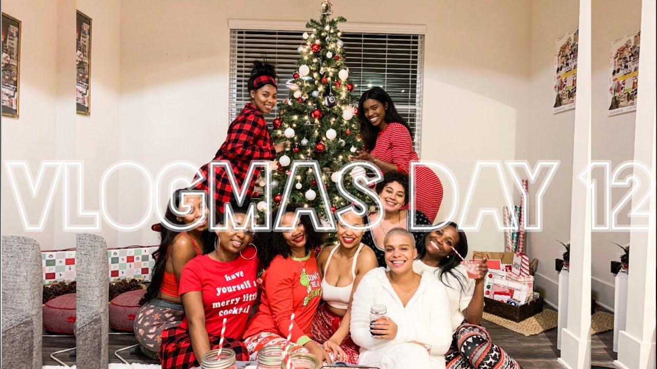 Girls Night Christmas Party at justCHANEL’s | VLOGMAS Day 12 - YouTube