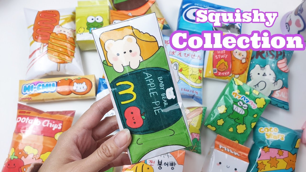 Paper Squishy Collection |Mẫu Squishy mới nhất| Bộ sưu tập Squishy giấy ...