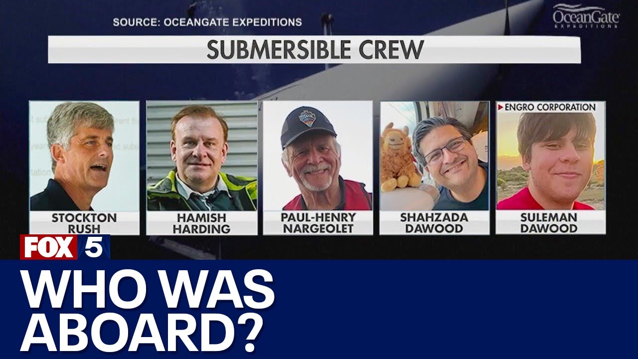 Who was aboard the doomed Titanic sub? | FOX 5 News - YouTube