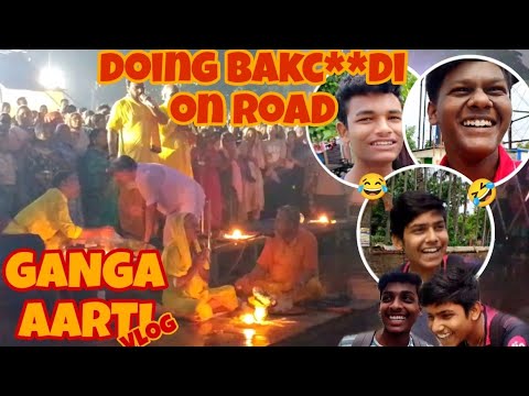 Ganga Aarti Vlog🙏🏽|vlog with akki|vlog - YouTube