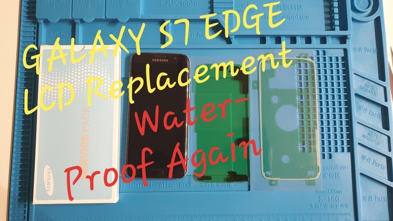 Samsung Galaxy S7 Edge Screen Replacement (SM-G935F) - YouTube