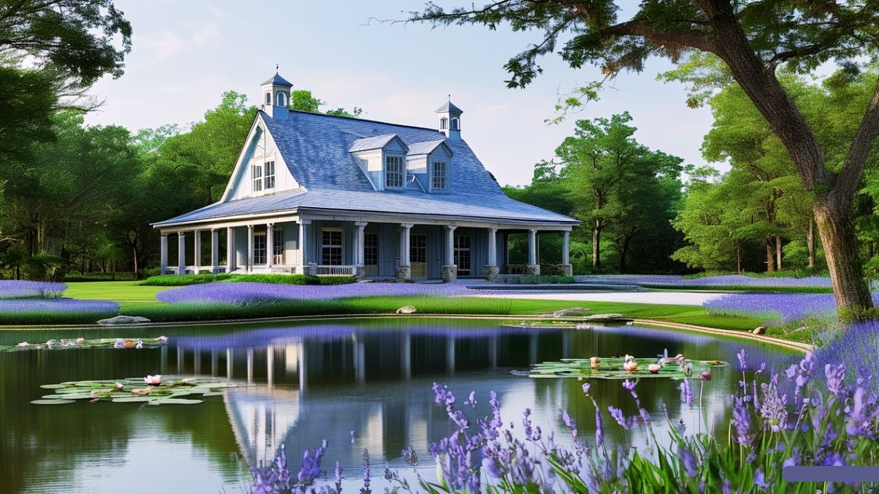 🌾 Southern Plantation Barndominium 🏡 | Elegant Rustic Design Ideas ...