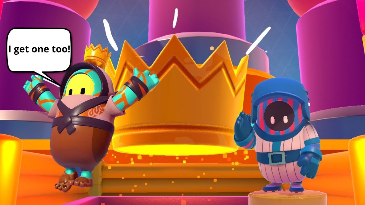 Can you tie on Fall Mountain!? - Fall Guys #9 - YouTube