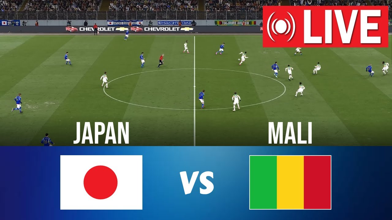 🔴LIVE : Japan U23 vs Mali U23 | Men's Olympic Football Games Paris 2024 ...