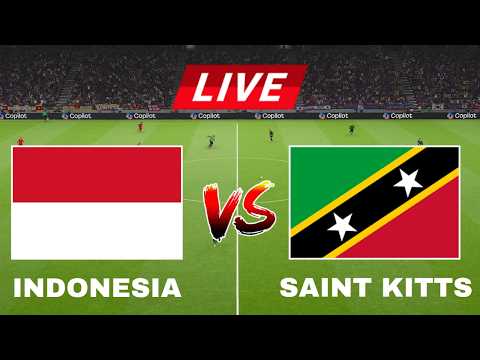 LIVE Indonesia vs Saint Kitts | FIFA Series 2026 - Video Game Simulation